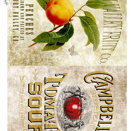 Paper Designs Rice Paper Vintage Food Advertising A4 Rice - Etsy