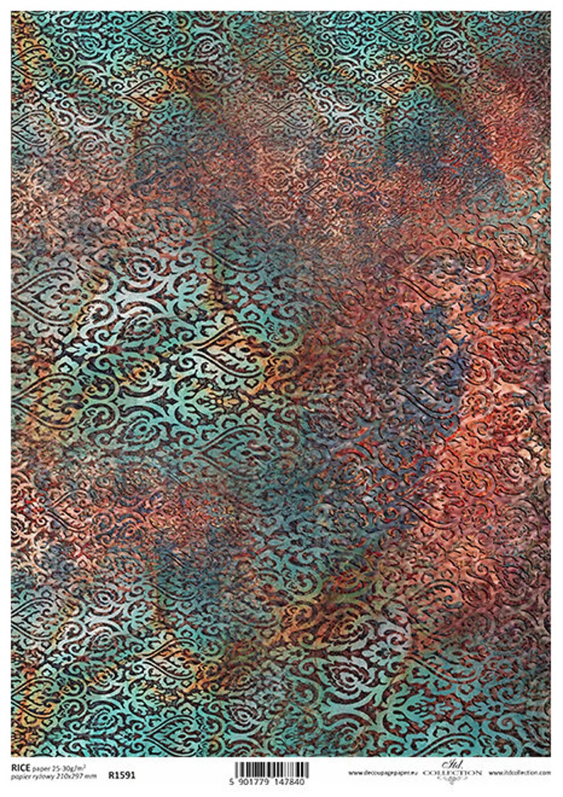 ITD Collection | Patterns | A4 Rice Paper | Decoupage Paper | ITD Rice ...