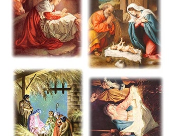 Nativity Rice Paper - Etsy
