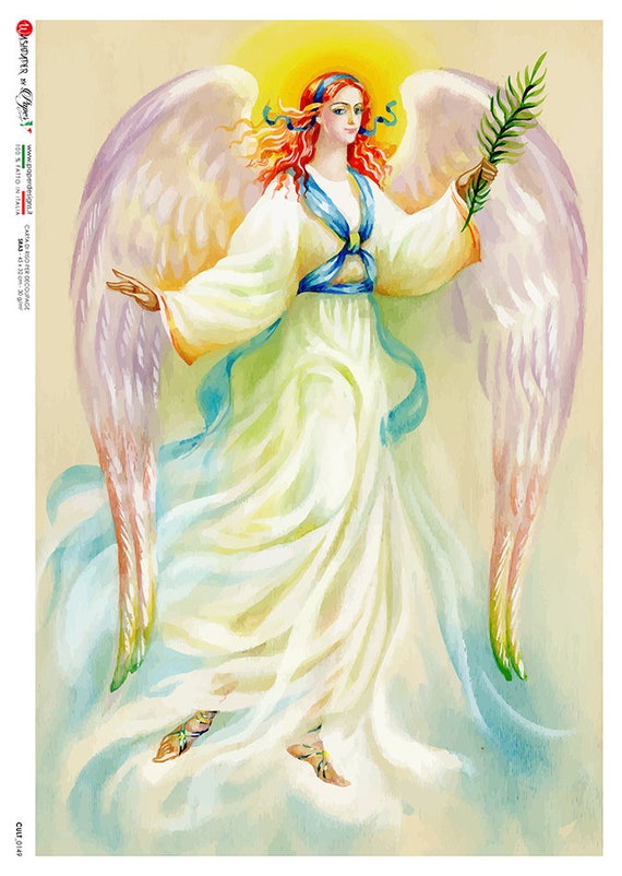 Paper Designs Rice Paper Angel Rice Paper A4 Rice Paper | Etsy