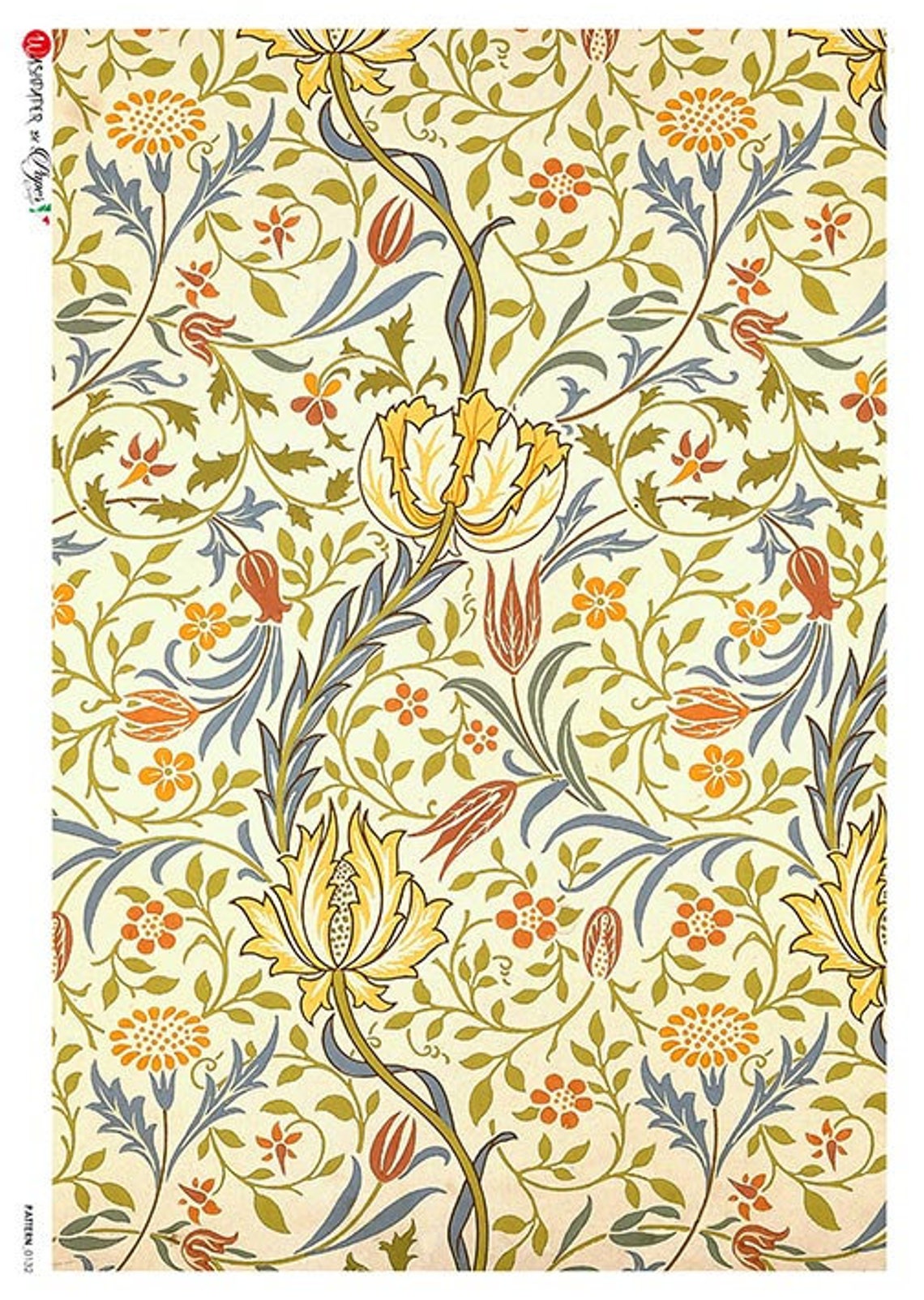 Paper Designs Rice Paper Patterns Rice Paper A4 Rice Paper | Etsy