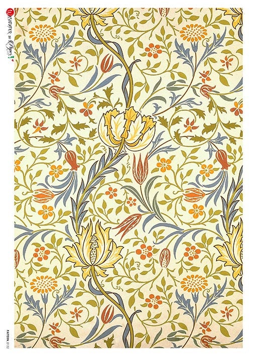 Paper Designs Rice Paper Patterns Rice Paper A4 Rice Paper | Etsy