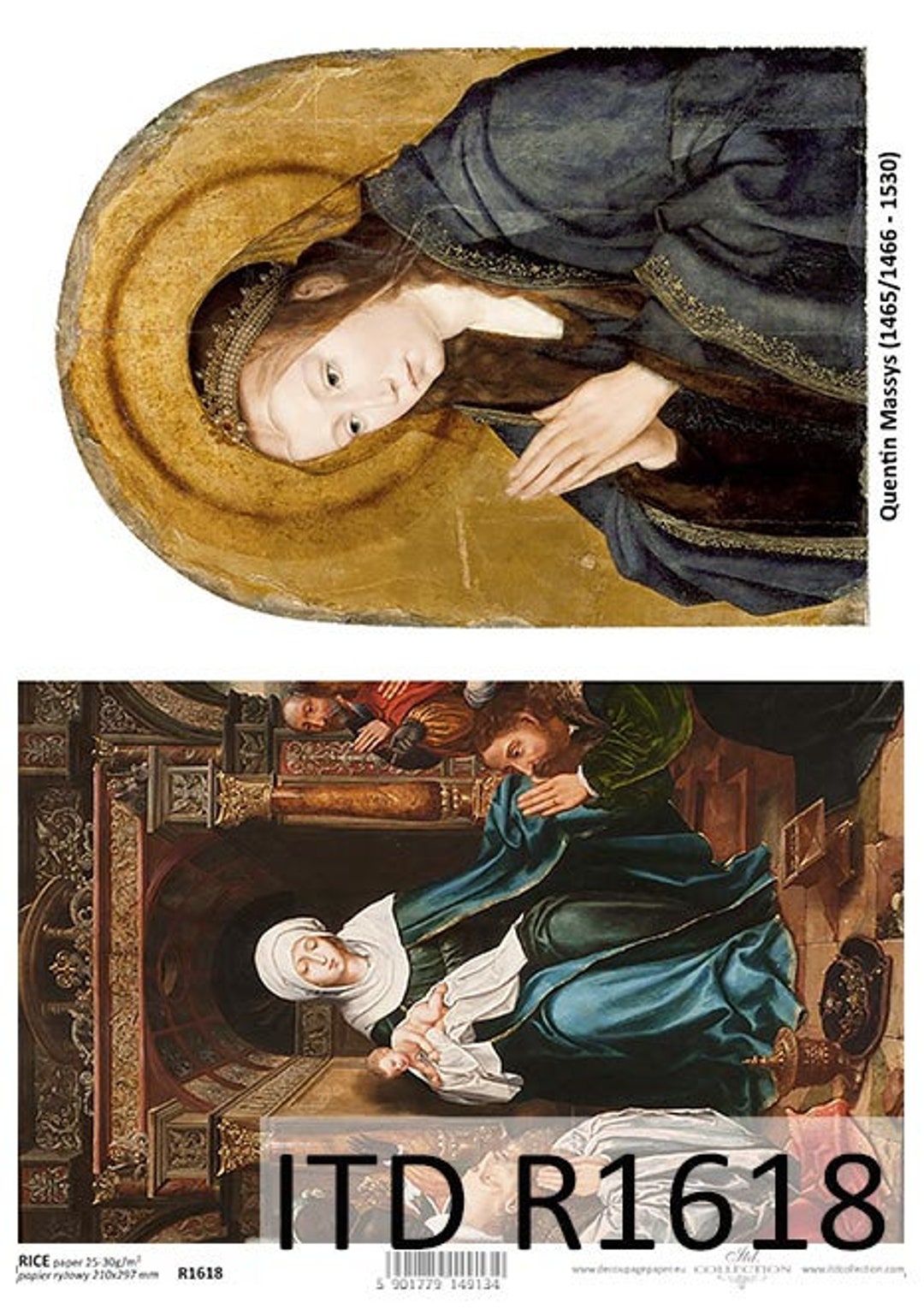 ITD Collection | Religious | Holy | Quentin Massys (1465/1466 - 1530 ...