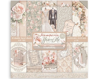 Stamperia Romantic Cozy Winter Collection 12x12 Scrapbooking Paper Pad ...