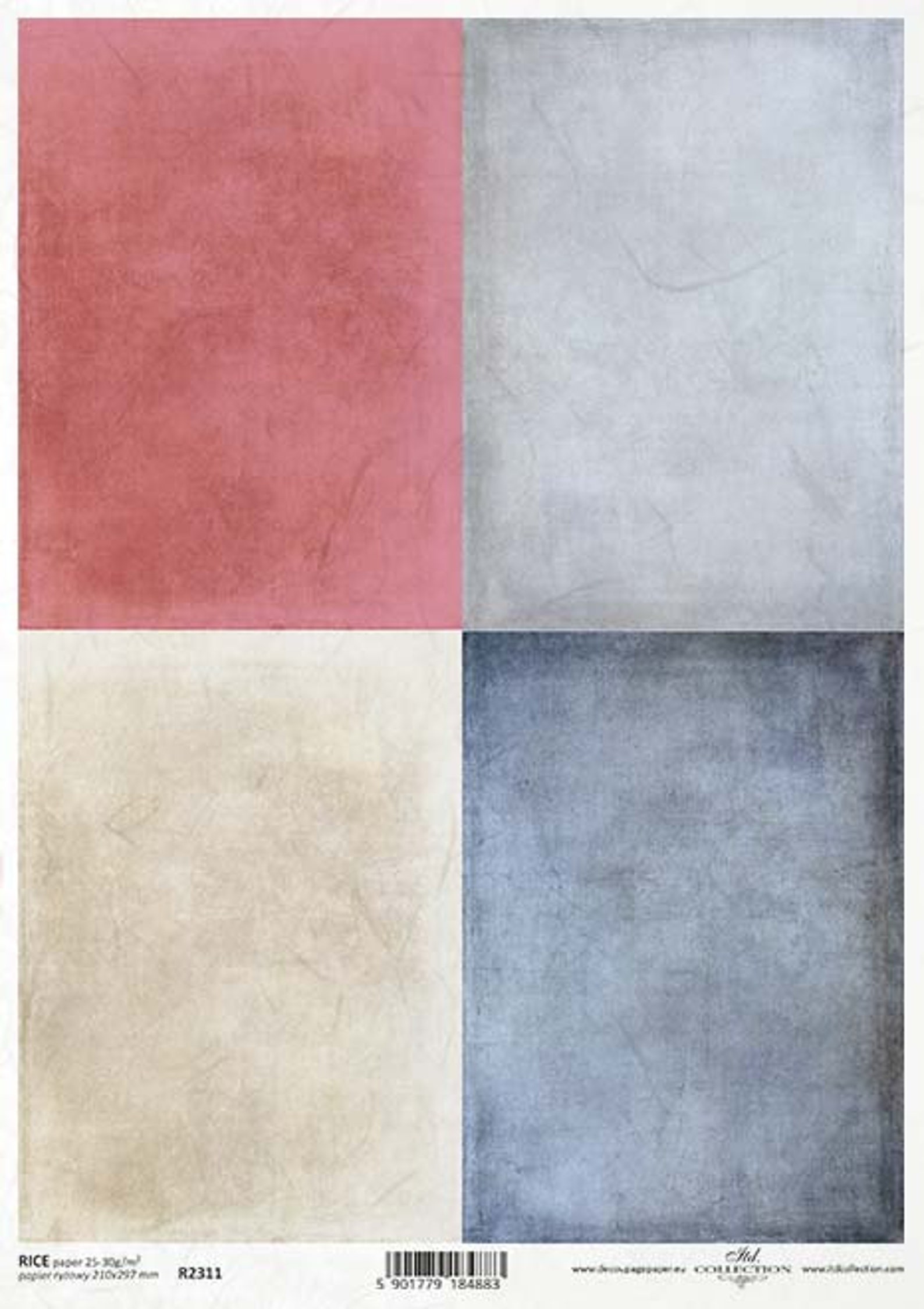 ITD Collection | Color Background Rice Paper | A4 Rice Paper ...