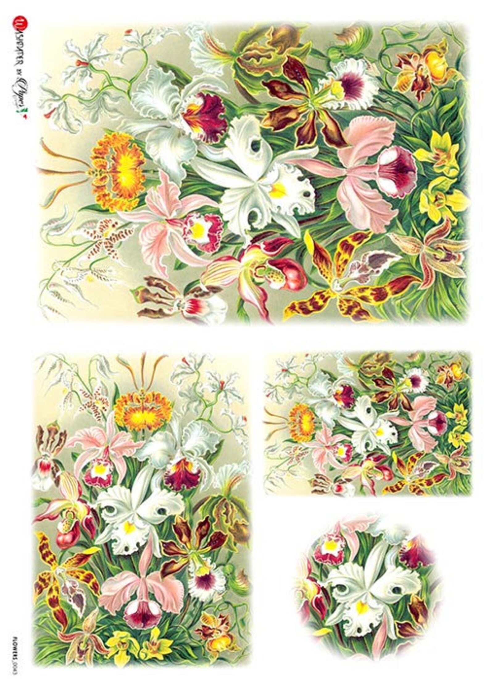 Paper Designs Rice Paper | Sunflowers Rice Paper | A4 Rice Paper ...
