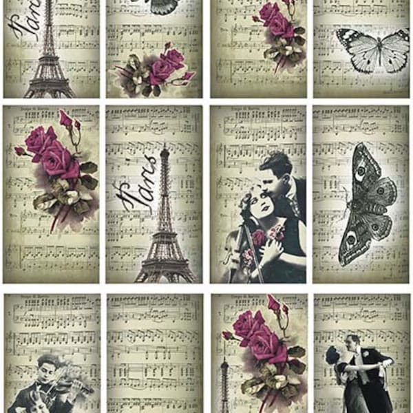 Music Decoupage - Etsy