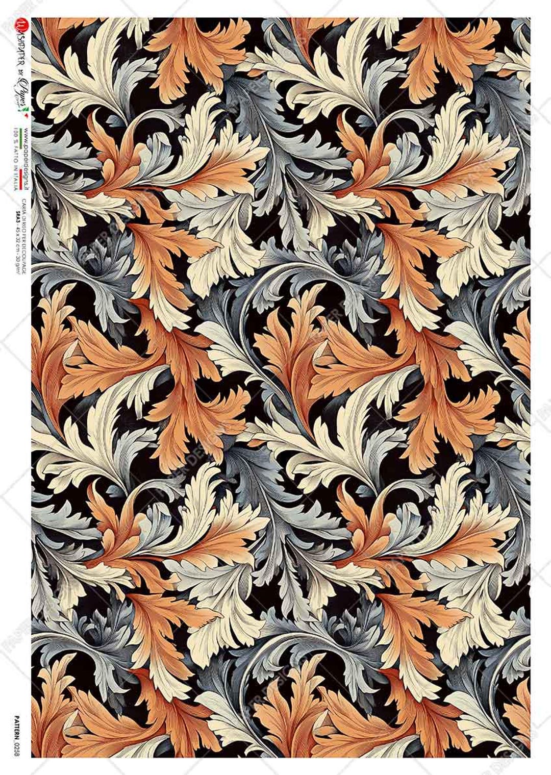 Paper Designs Rice Paper | Patterns Rice Paper | A4 Rice Paper ...