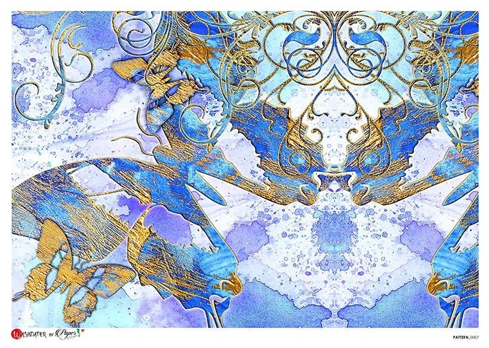 Paper Designs Rice Paper Patterns Rice Paper A4 Rice Paper | Etsy