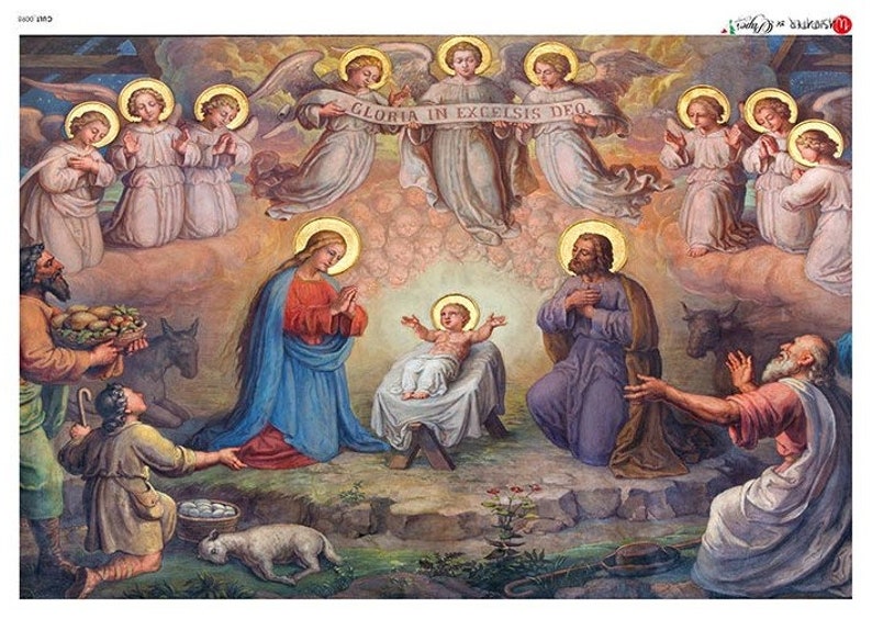 Paper Designs Rice Paper | Nativity Rice Paper | A4 Rice Paper ...