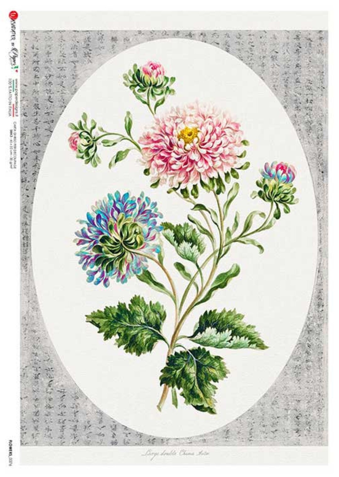 Paper Designs Rice Paper | Flowers Rice Paper | A4 Rice Paper | Natural ...