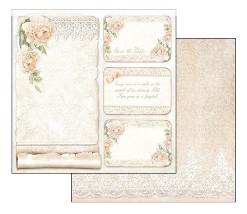 Stamperia CEREMONY 12x12 Scrapbooking Pad Double Sided Paper - Etsy