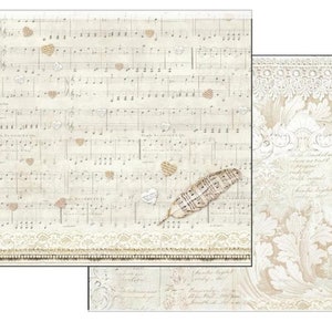 Stamperia CEREMONY 12x12 Scrapbooking Pad | Double Sided Paper | 12 X ...