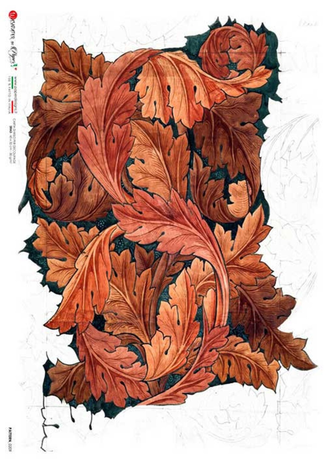 Paper Designs Rice Paper | Pattern Texture Rice Paper | A4 Rice Paper ...