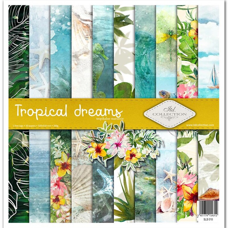 Tropical Scrapbook - Etsy
