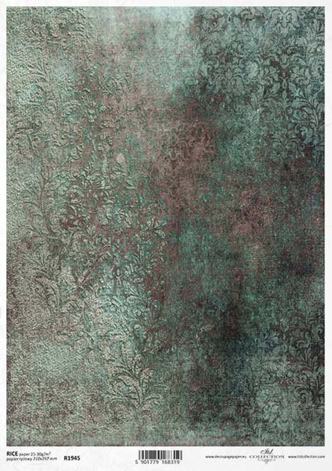 ITD Collection | Gothic Pattern Rice Paper | A4 Rice Paper | Decoupage ...