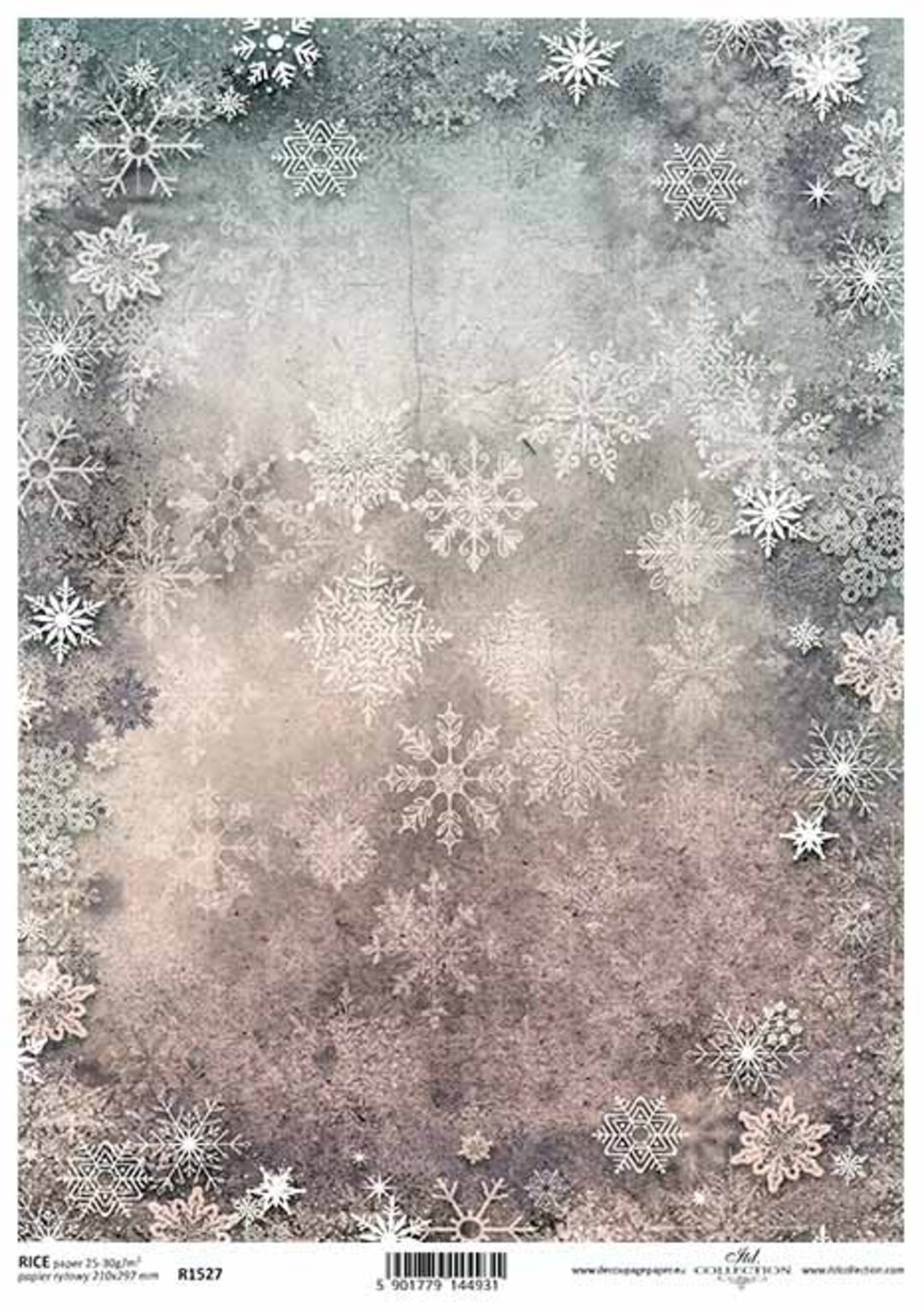 ITD Collection | Winter Scene | Muted Colors | A4 Rice Paper ...