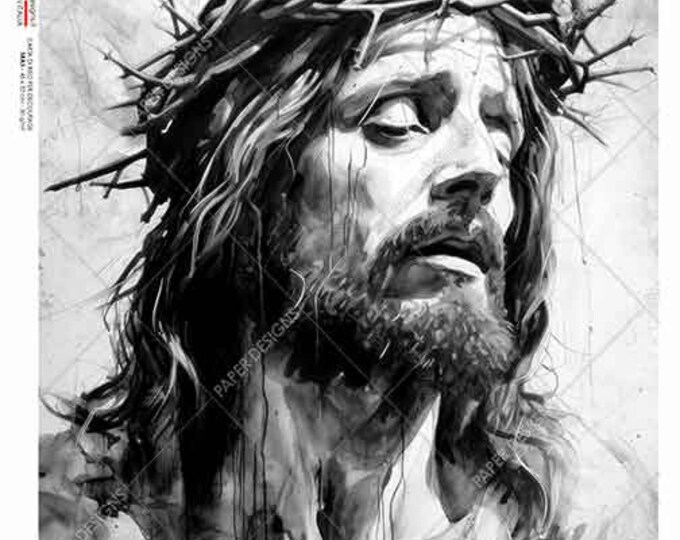 Paper Designs Rice Paper | Jesus Christ Rice Paper | A4 Rice Paper ...
