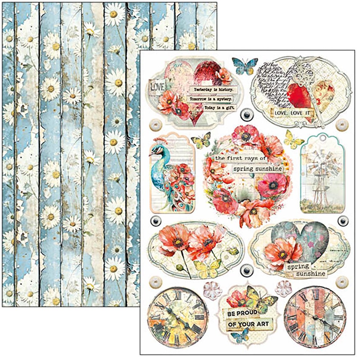 Ciao Bella Majestic Dream Creative Paper Pad 8-1/4 X 11-3/4 | 9 Pages ...