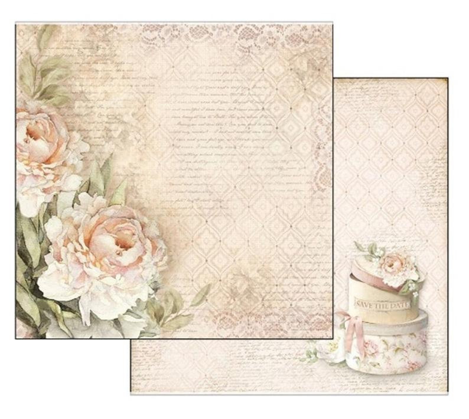 Stamperia CEREMONY 12x12 Scrapbooking Pad Double Sided Paper - Etsy
