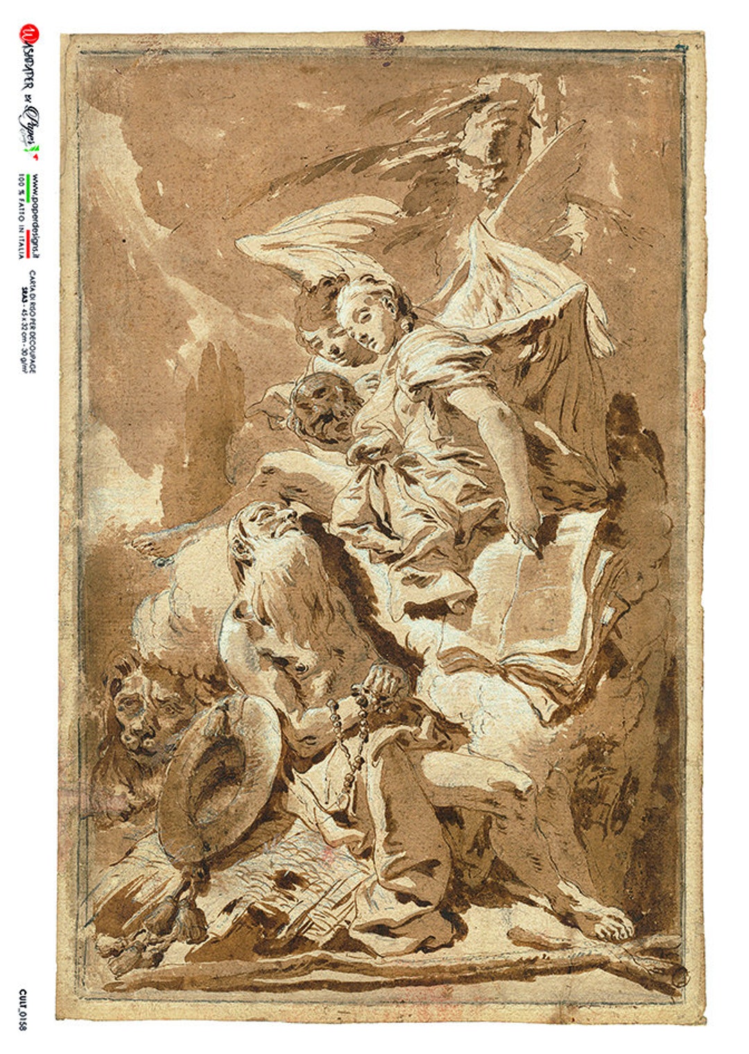 Paper Designs Rice Paper | Religious Rice Paper | A4 Rice Paper ...