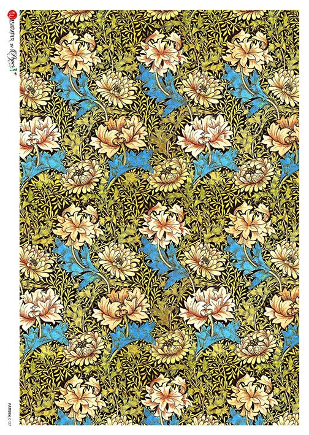 Paper Designs Rice Paper | Patterns Rice Paper | A4 Rice Paper ...