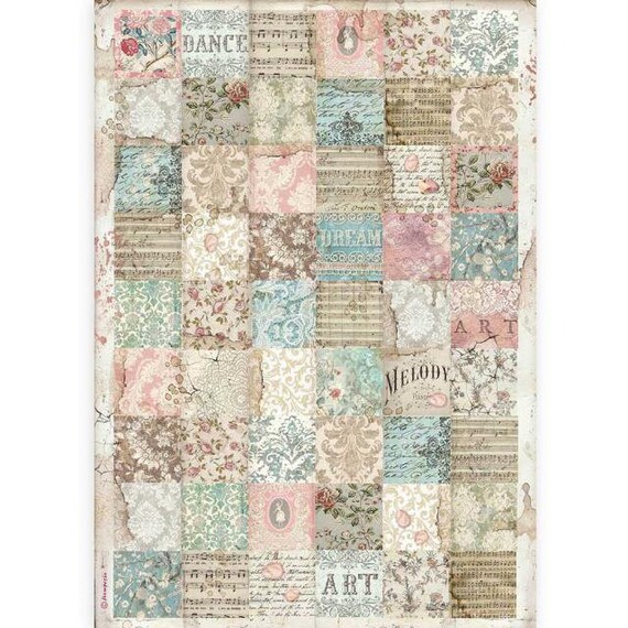 Paper & Party Supplies Paper Decoupage Rice Paper Texture 11.5 x 15.5 ...