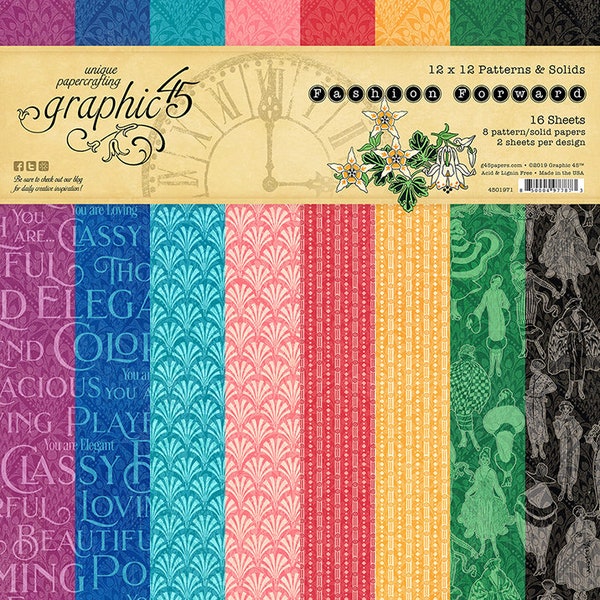 Graphic 45 Paper - Etsy