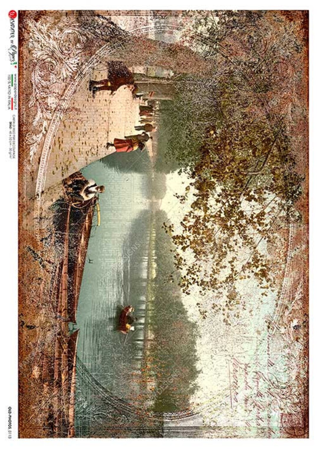 Paper Designs Rice Paper | Victorian Pictures Rice Paper | A4 Rice ...