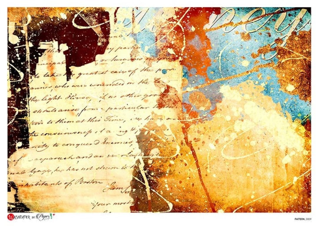 Paper Designs Rice Paper | Patterns Rice Paper | A4 Rice Paper ...