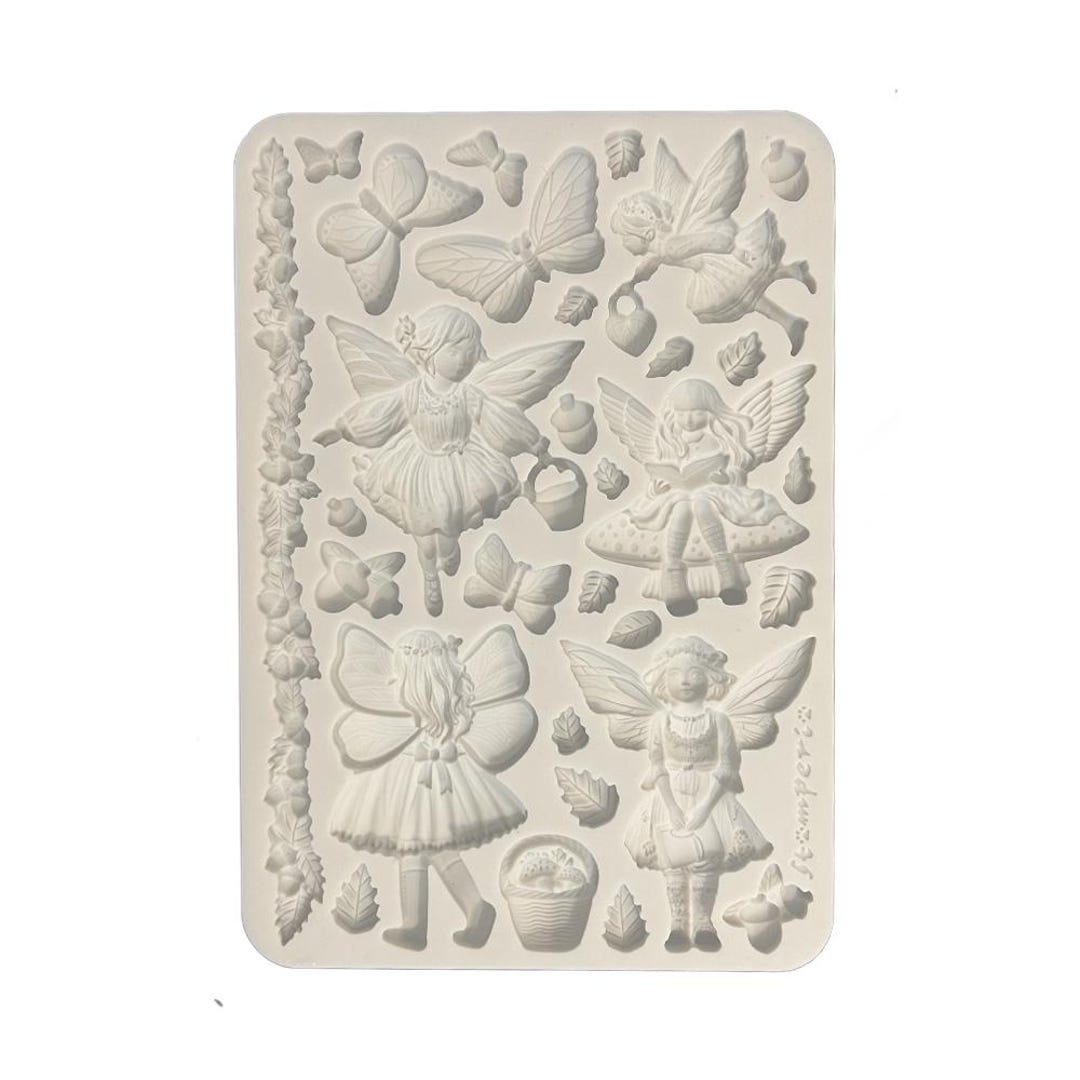 Stamperia | Silicone Mold | Whispering Woods Fairies | A5 Silicone ...
