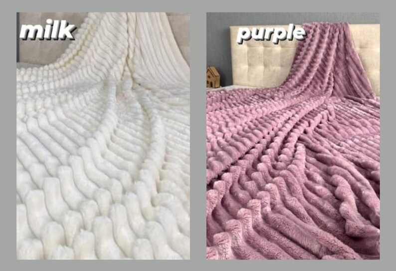 Personalized Luxury Throw Blanket Plush Minky Blanket , Adult Minky ...