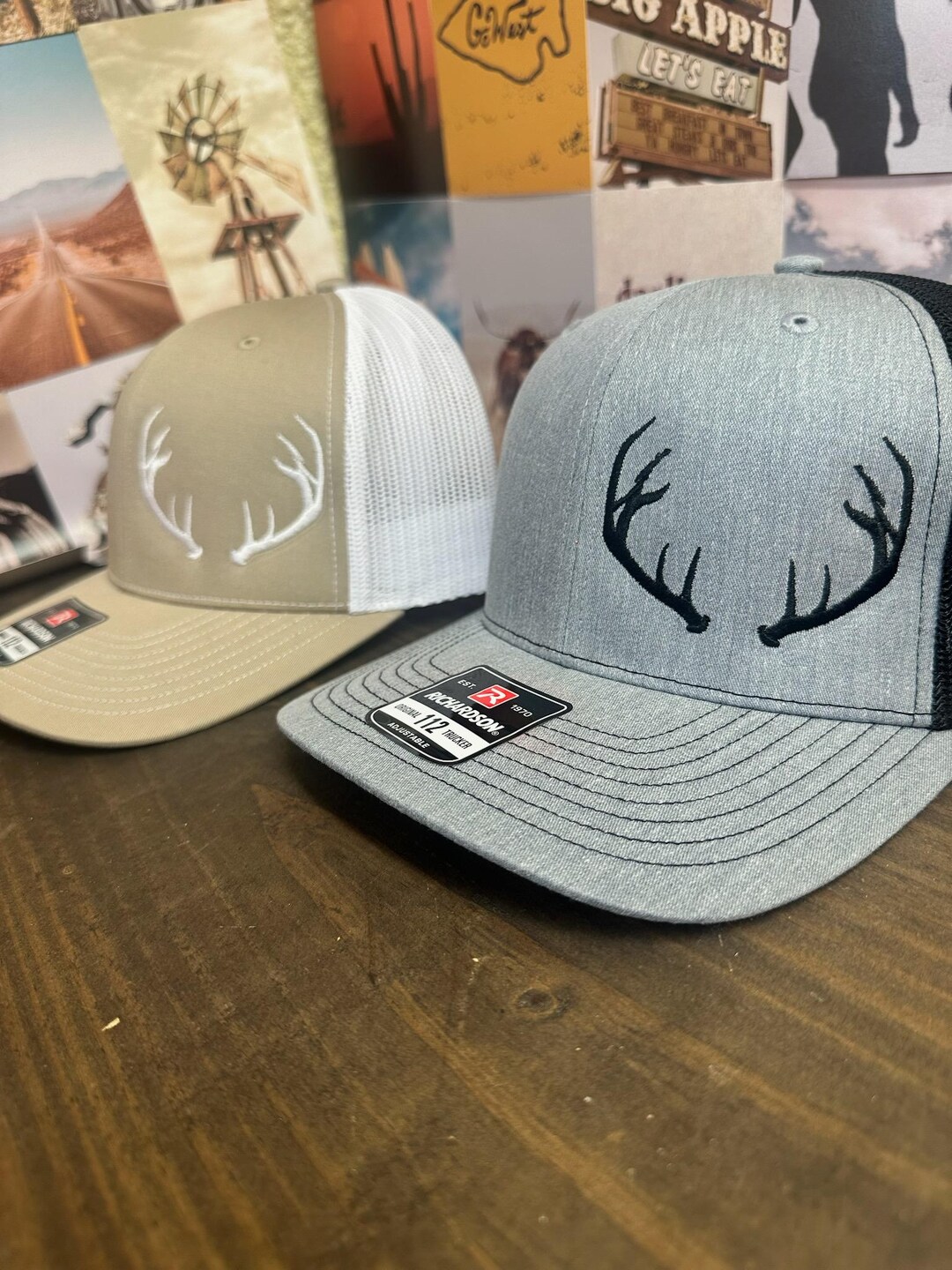 Deer Antlers Richardson Hat - Etsy