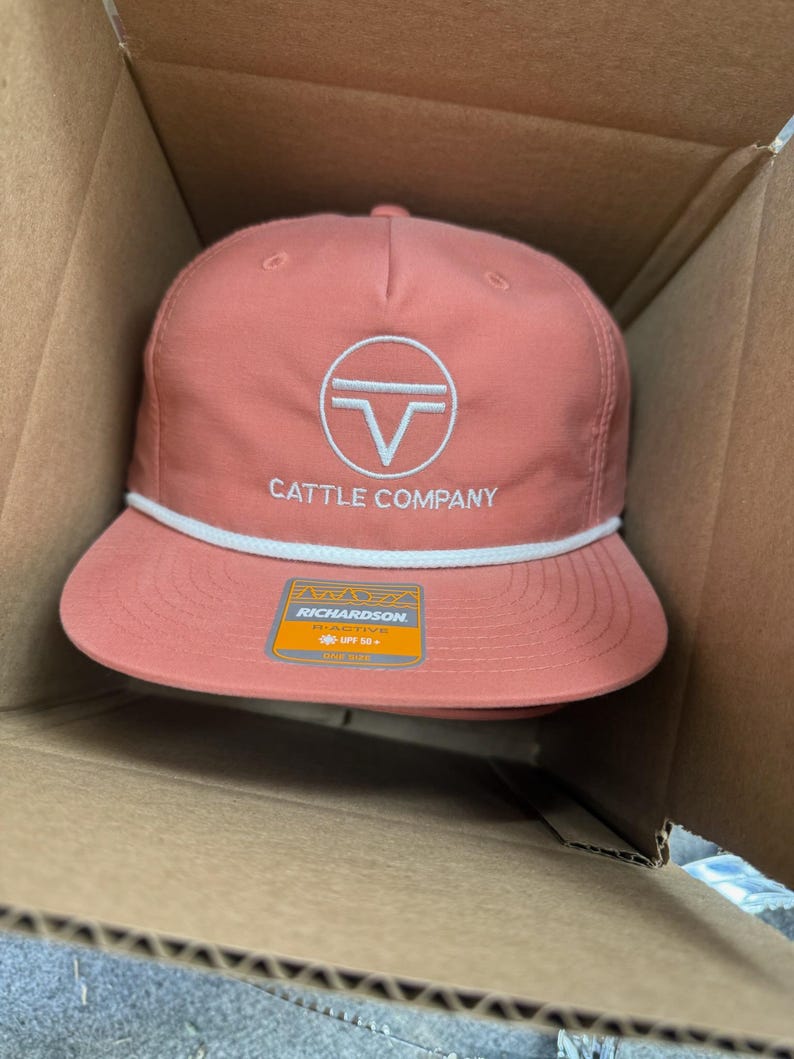 Richardson 256 Rope Hat Custom/ Embroidered Hat - Etsy