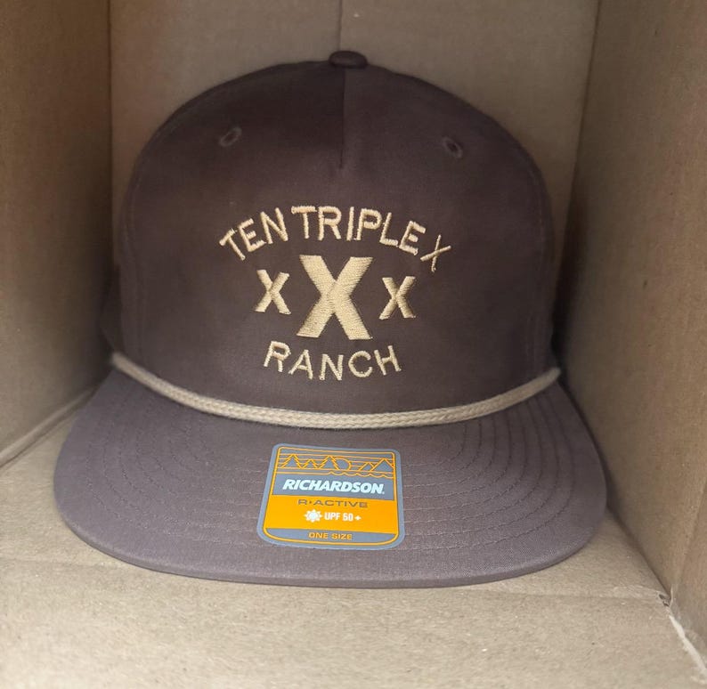 Richardson 256 Rope Hat Custom/ Embroidered Hat - Etsy