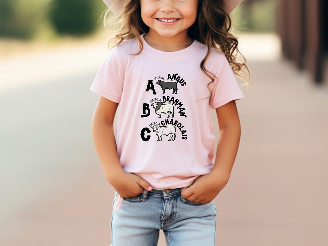 ABC Kids Tee Shirts - Etsy