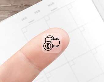 Pool Table Sticker - Etsy