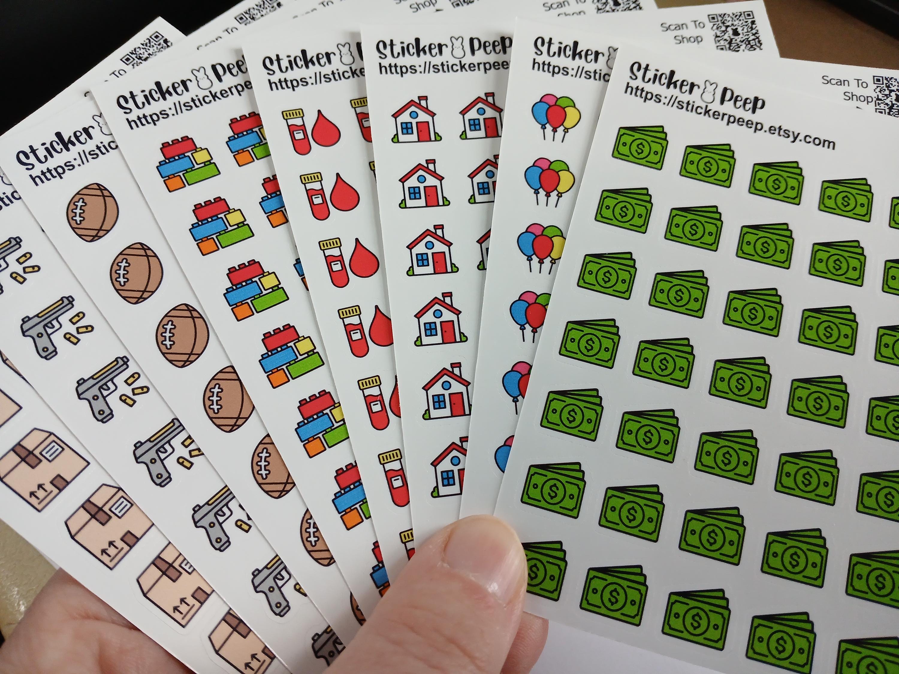 Zoom Meeting Icon Planner Stickers: Calendar Agenda Tracker - Etsy