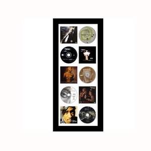 CD Frame for Displaying 5x Cds and 5x CD Album Covers Into One Frame ...