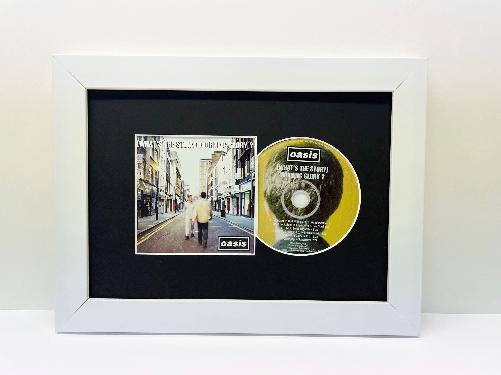 Cd Frame Merged With Cover in One Frame Display Your Cd and - Etsy UK