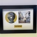 CD Display Frame for Your CD and Album Cover, Black Frame With White ...