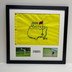 DIY Golf Flag Display Frame With 2 6" X 4" Openings for Photos and 1 X ...