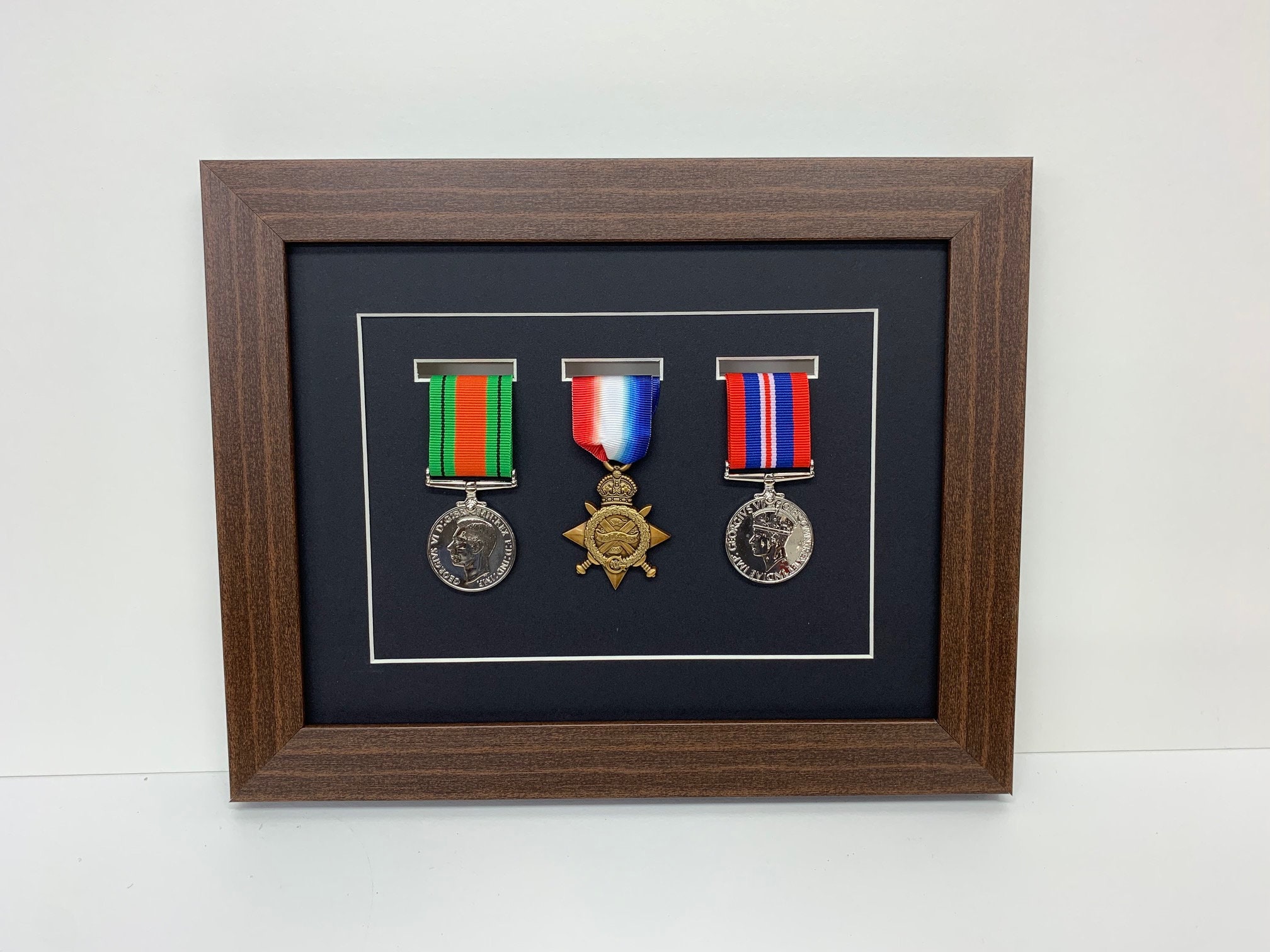 War Medal Display Frame for WW1 WW2 Military World War Medal - Etsy UK