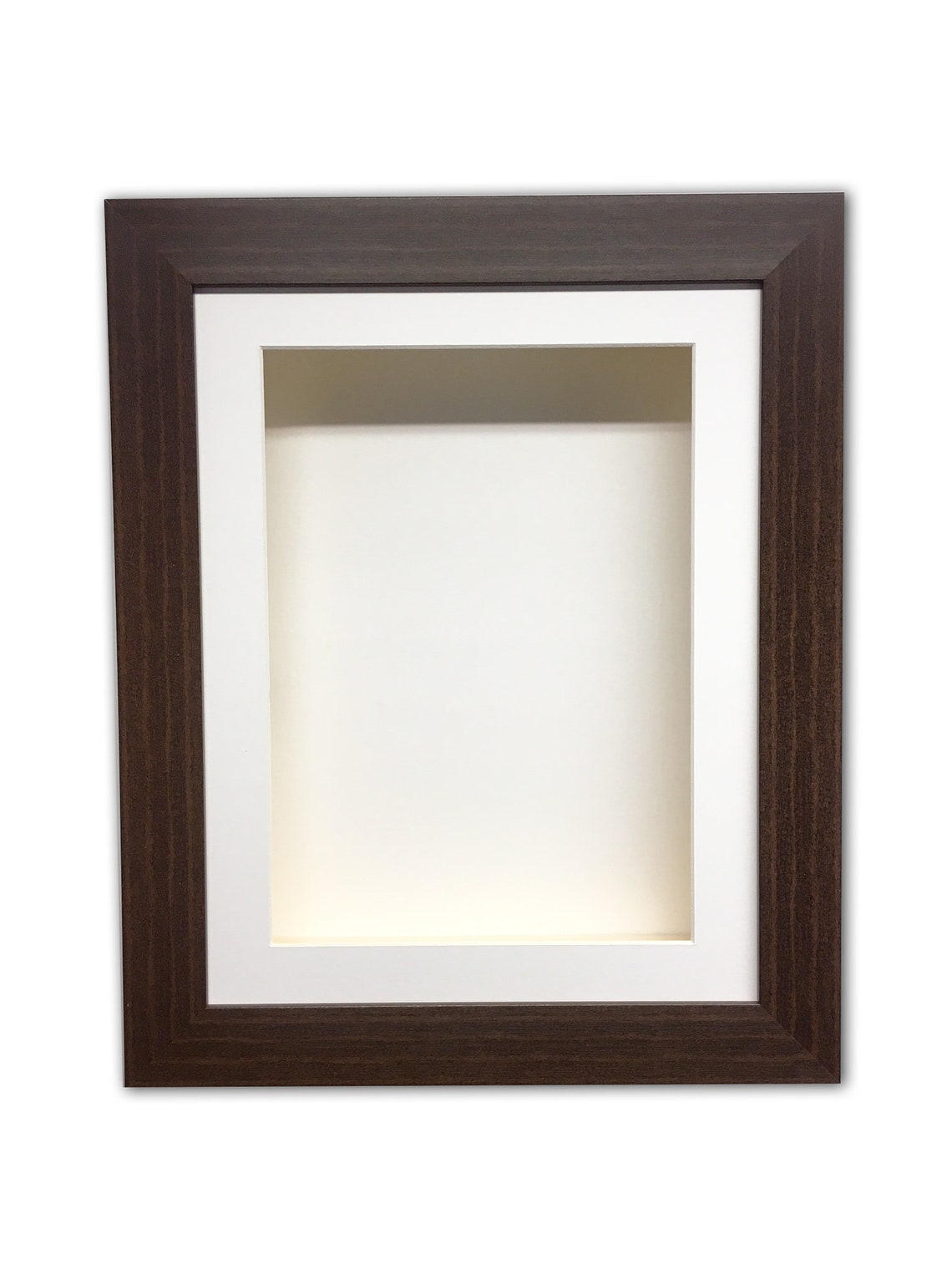 4 101mm Extra Very Deep 3D Box Frame With White Mount - Etsy UK