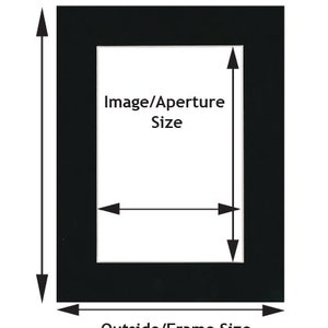 Bespoke Custom Made to Measure Picture Photo Mounts for Picture Frames ...