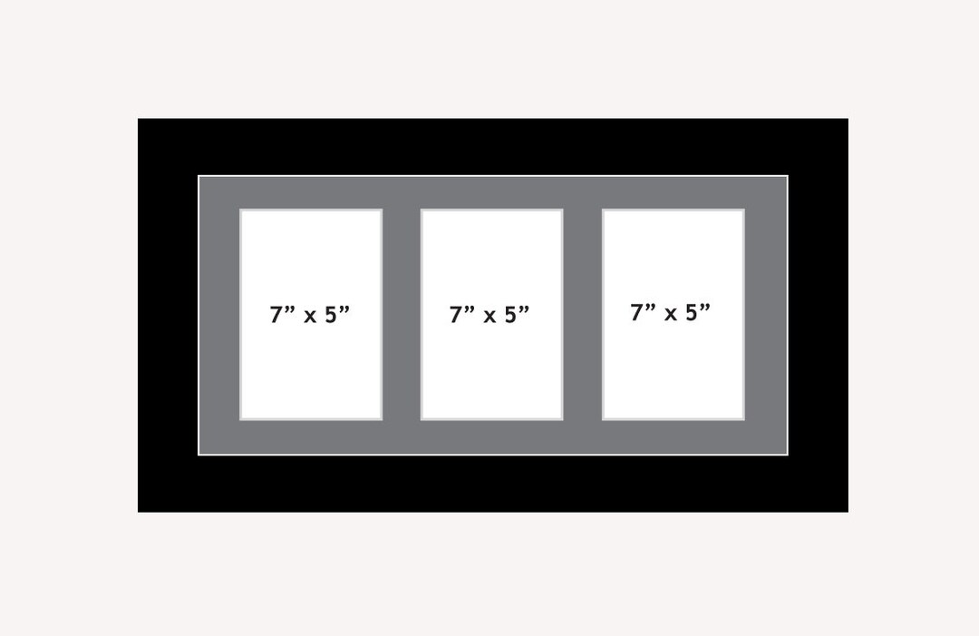 7x5 Portrait 3 X Multi Aperture Photo Picture - Etsy