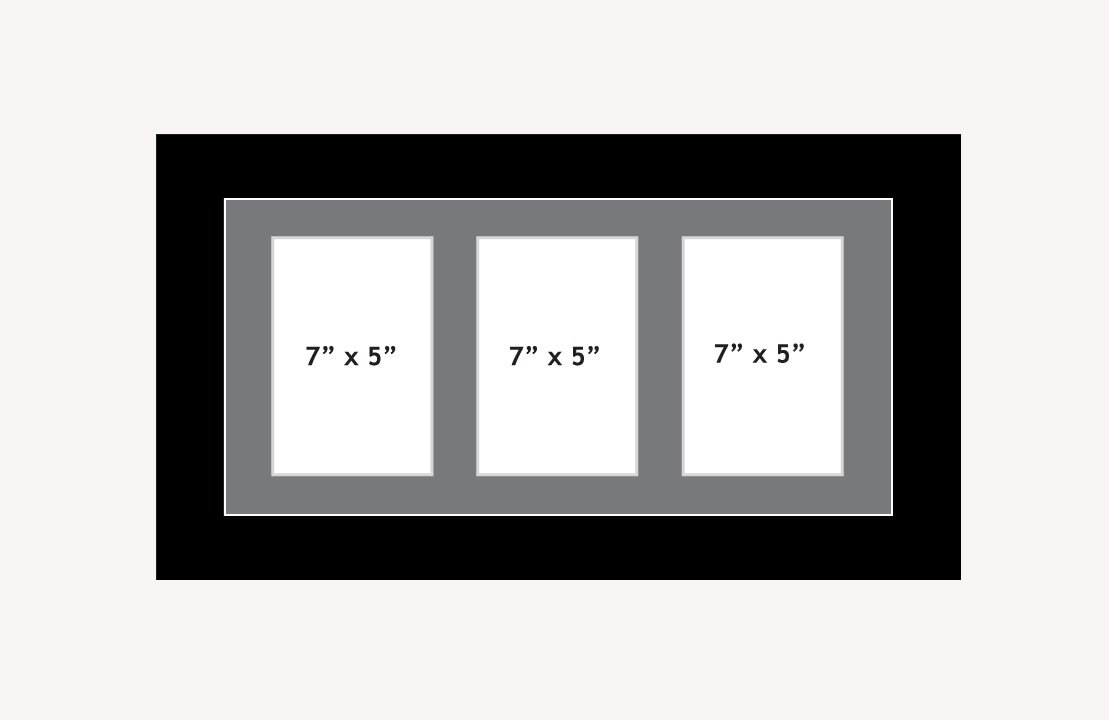 7x5 Portrait 3 X Multi Aperture Photo Picture - Etsy