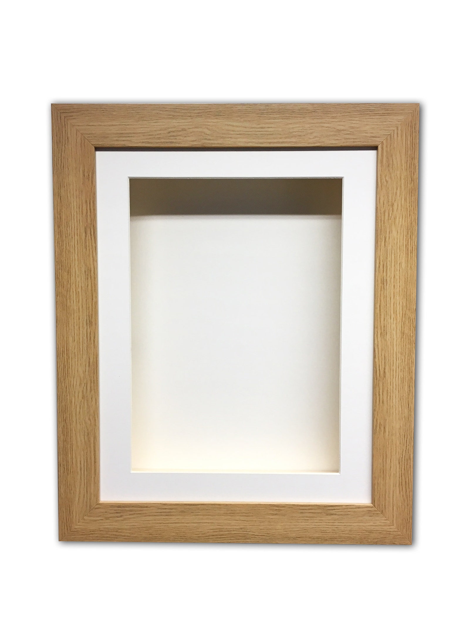 3 76mm Deep 3D Box Frame With White Mount and White | Etsy UK