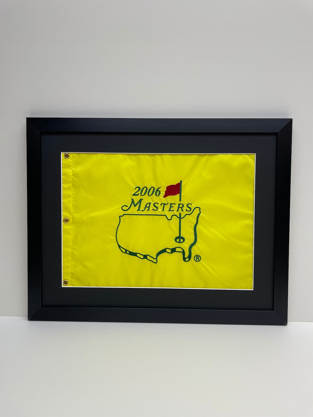 DIY Golf Flag Display Frame in Black Frame With Choice of Black or ...
