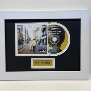 Cd Frame Double Mounted Merged With Cover in One Frame, Display Your Cd ...